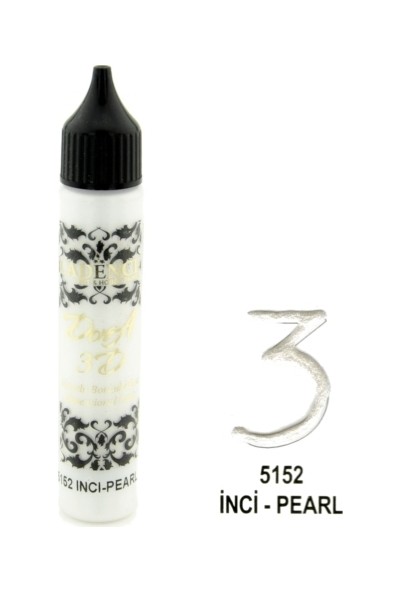 Cadence İnci - 3D Boyutlu Boncuk Boya 25 ml Cadence İnci - 3D Boyutlu Boncuk Boya 25 ml