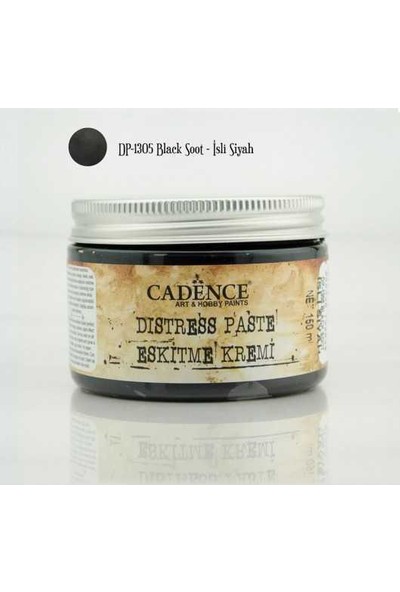 Cadence İsli Siyah - Eskitme Kremi 150 ml