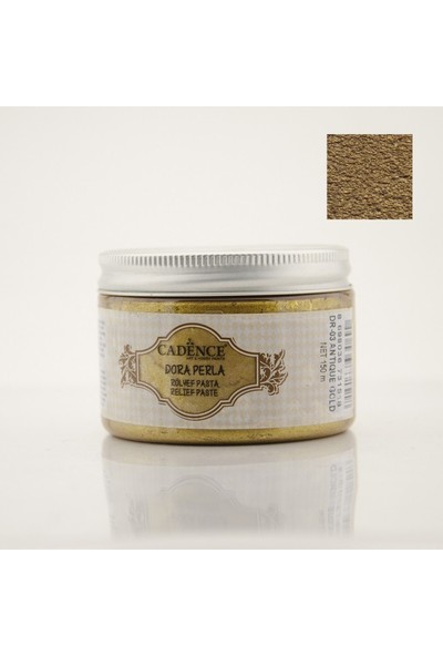 Cadence Antik Altın - Dora Perla Rölyef Pasta 150 ml Cadence Antik Altın - Dora Perla Rölyef Pasta 150 ml