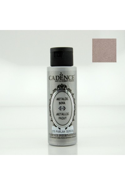 Cadence Parlak Gümüş - Akrilik Ahşap Metalik Boya 70 ml Cadence Parlak Gümüş - Akrilik Ahşap Metalik Boya 70 ml