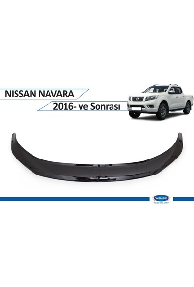 OMSA Nissan Navara Ön Kaput Rüzgarlığı 4mm A 2016 ve Sonrası OMSA Nissan Navara Ön Kaput Rüzgarlığı 4mm A 2016 ve Sonrası
