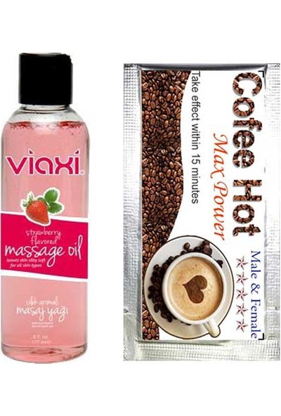 Censan Çilek Aromalı Erotik Masaj Yağı - Set Censan Çilek Aromalı Erotik Masaj Yağı - Set