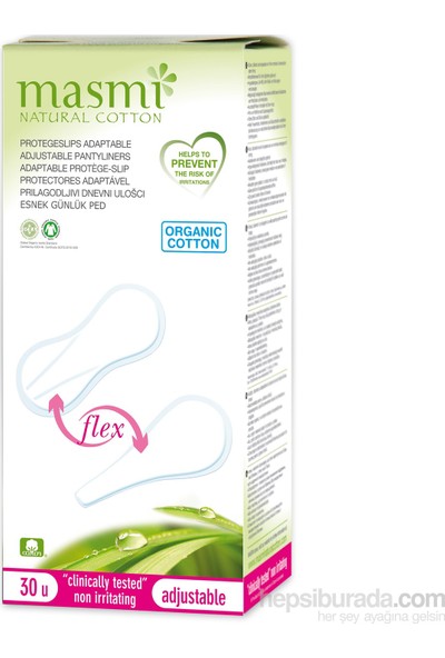 Masmi Organik Pamuk Esnek Günlük Ped Masmi Organik Pamuk Esnek Günlük Ped