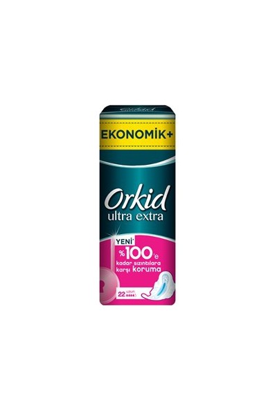 Orkid Ultra Extra Hijyenik Ped Uzun Ekonomik Paket 22 Ped Orkid Ultra Extra Hijyenik Ped Uzun Ekonomik Paket 22 Ped