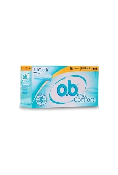 O.B. Tampon Comfort Normal 16'lı O.B. Tampon Comfort Normal 16'lı