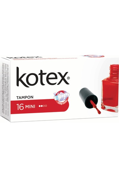 Kotex Tampon Mini 16'lı Kotex Tampon Mini 16'lı