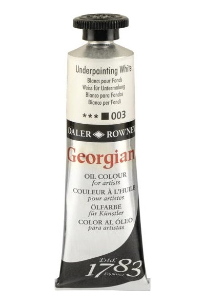 Daler Rowney Georgian Yağlı Boya 38ml - N:003 Underpainting White