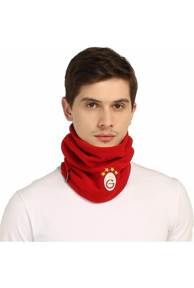 Galatasaray Lisanslı Polar Boyunluklu Bere