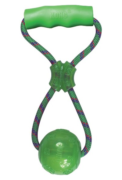 Kong Köpek Tutamaçlı Sesli Oyun Topu L 32cm