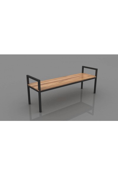 Endustriyel Mobilya Karpel Ev Tipi Bank 140 cm