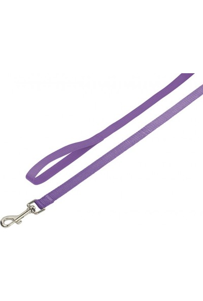 Nobby Classic Köpek Gezdirme Tasması 120 Cm X 15 Mm Mor Nobby Classic Köpek Gezdirme Tasması 120 Cm X 15 Mm Mor