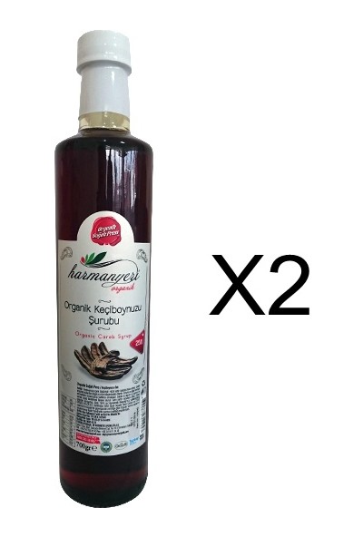 Harmanyeri Organik Keçiboynuzu Şurubu 700 gr X2