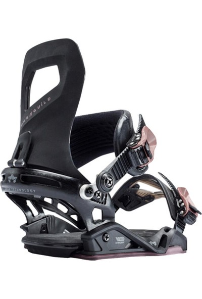 Rome Guild Snowboard Bağlaması Siyah