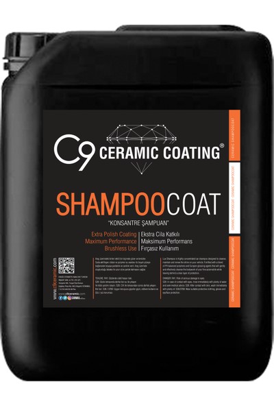 Shampoo Coat - Lüks Şampuan 20 Lt