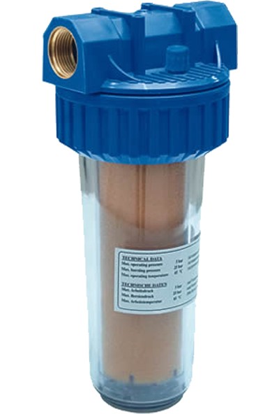WaterGold Daire Girişi Reçine 10 inç Kireç Önleyici Sayaç Filtresi WaterGold Daire Girişi Reçine 10 inç Kireç Önleyici Sayaç Filtresi