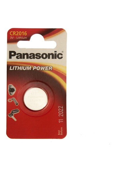 Panasonic CR2016 Lithium Pil Panasonic CR2016 Lithium Pil