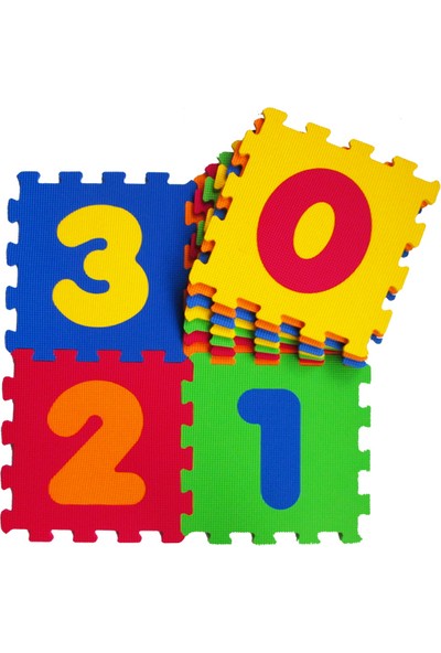 Akar Eva Puzzle Oyun Karosu 33X33cm 10Mm Rakamlar Akar Eva Puzzle Oyun Karosu 33X33cm 10Mm Rakamlar