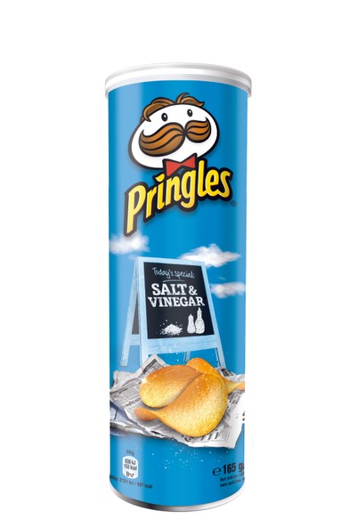 Pringles Salt & Vinegar - Sirkeli 165 gr Pringles Salt & Vinegar - Sirkeli 165 gr