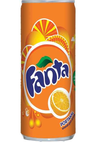 Coca Cola Fanta 200 ml Kutu 24 Adet Coca Cola Fanta 200 ml Kutu 24 Adet