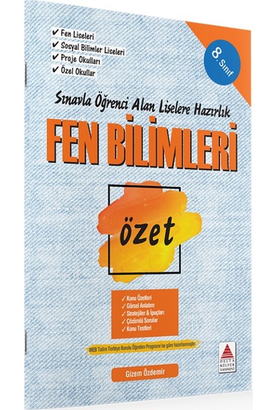 8. Sınıf Fen Bilimleri Özet Liselere Hazırlık