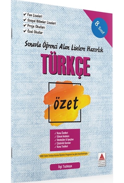 8. Sınıf Türkçe Özet Liselere Hazırlık