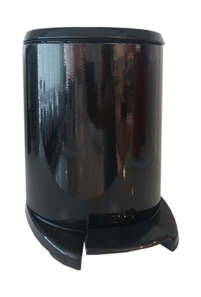 Primanova Cigo Pedallı Çöp Kovası Siyah İç Kısım Siyah M-E41-06-06