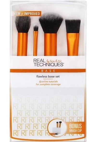 Real Techniques Flawless Base - Ten Makyajı Fırça Seti Real Techniques Flawless Base - Ten Makyajı Fırça Seti