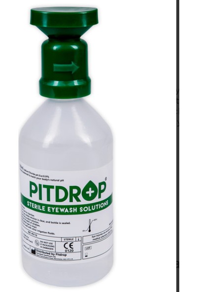 Pit Drop PD - 001 Steril Göz Solüsyonu / Göz Yıkama Duşu 500 ml
