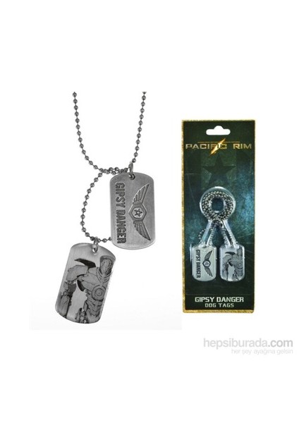 Pacific Rim Gipsy Danger Dog Tag Asker Künyesi Fiyatı