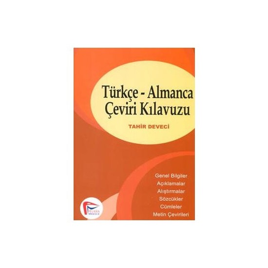 Türkçe - Almanca Çeviri Kılavuzu Kitabı ve Fiyatı - Hepsiburada