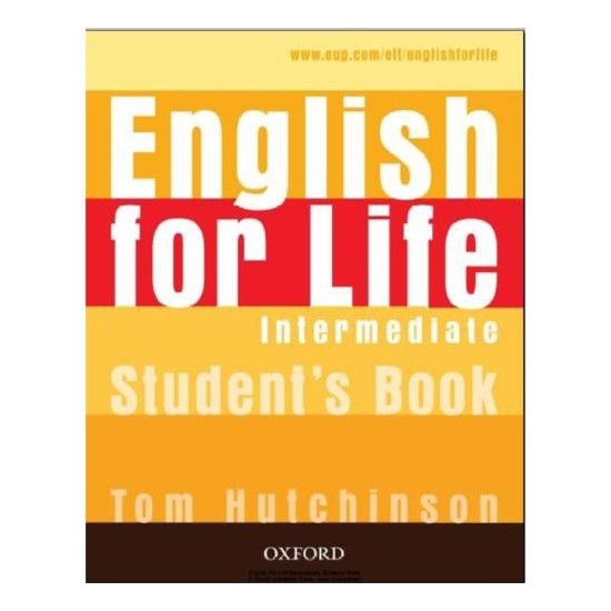 Oxford English For Life Intermediate Student Book - Workbook Kitabı