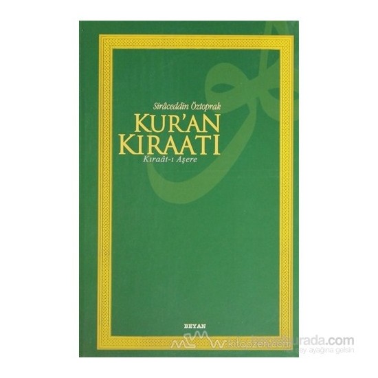 Kur''An Kıraatı-M. Siraceddin Öztoprak Kitabı ve Fiyatı