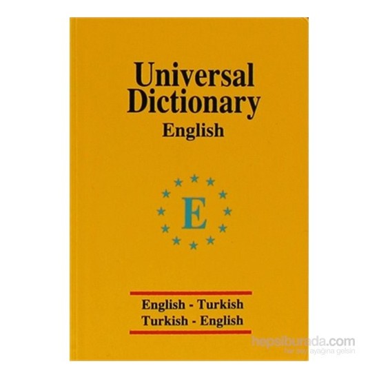 Universal Dictionary English - Turkish / Turkish - Kitabı