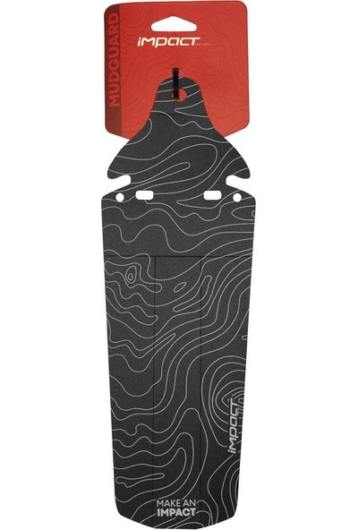 Impact Mtb Bisiklet Arka Çamurluk Düz CMR-120 Impact Mtb Bisiklet Arka Çamurluk Düz CMR-120