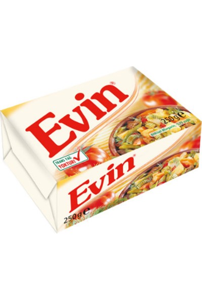 Evin Paket Margarin Yağ 250 gr Evin Paket Margarin Yağ 250 gr
