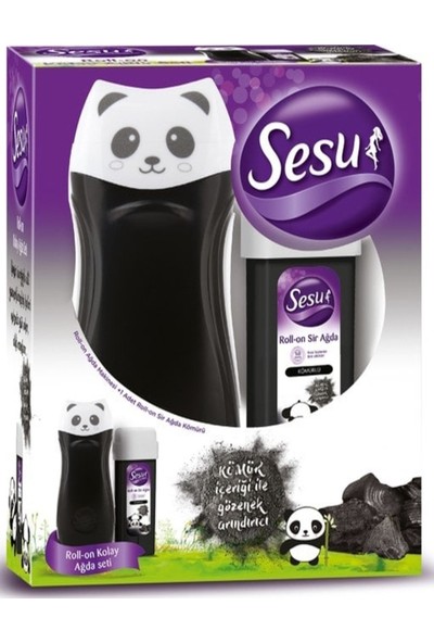 Sesu Kömürlü Roll-On Kolay Ağda Seti Sesu Kömürlü Roll-On Kolay Ağda Seti