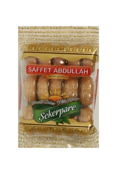 Saffet Abdullah Fındıklı Şekerpare 250 gr Saffet Abdullah Fındıklı Şekerpare 250 gr