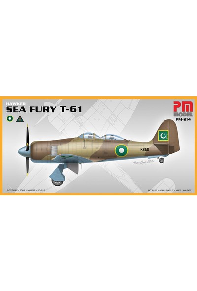 Pm Model Crewturk Hawker Sea Furry T-61 Plastik Maket Pm Model Crewturk Hawker Sea Furry T-61 Plastik Maket