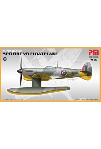 Pm Model Crewturk Spıtfıre Float Plane Plastik Maket Pm Model Crewturk Spıtfıre Float Plane Plastik Maket