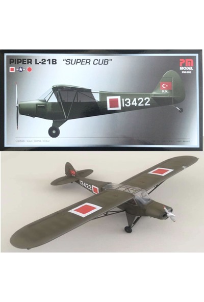 Pm Model Crewturk Pıper L-21 B Super Cub Plastik Maket Pm Model Crewturk Pıper L-21 B Super Cub Plastik Maket