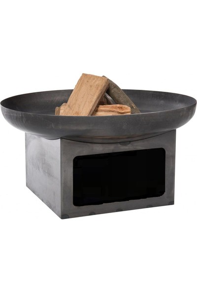 Vie Odunluklu Bahçe Ateş Çukuru Soba