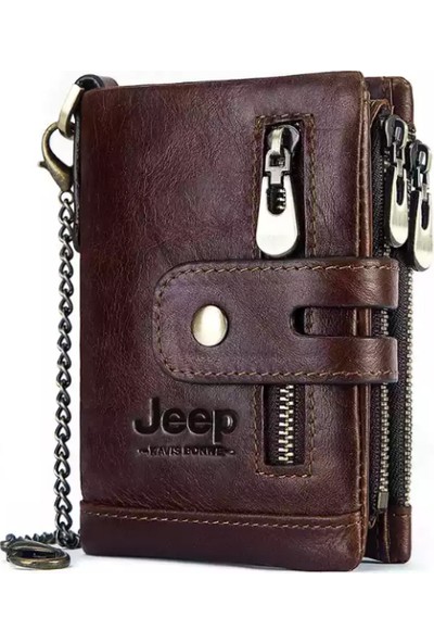 Jeep Amerikan Tasarım El Yapımı Deri Cüzdan-Rfıd Korumalı(Kredi Kart Kopyalanmasına Karşı) Jeep Amerikan Tasarım El Yapımı Deri Cüzdan-Rfıd Korumalı(Kredi Kart Kopyalanmasına Karşı)