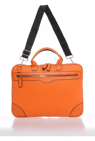 Sergio Giorgianni MP9124 B.turuncu-Turuncu Evrak Çantası