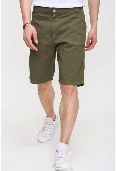 Chuba Erkek Comfort Fit, Beli Lastikli, Armürlü, Şort 21S504