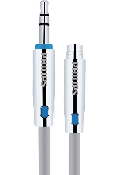 Philips SWA5012D 3.5mm Stereo Aux Ses Uzatma Kablosu - 3 mt Philips SWA5012D 3.5mm Stereo Aux Ses Uzatma Kablosu - 3 mt