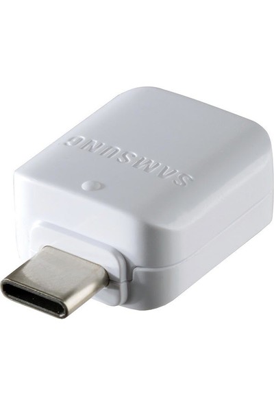 Samsung Type-C To USB Otg Çevirici Dönüştürücü Adaptör Beyaz