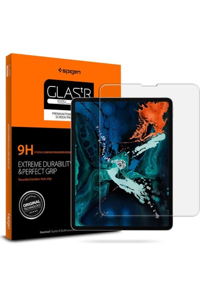 Spigen Apple iPad Pro 12.9'' (2021 / 2020 / 2018) Cam Ekran Koruyucu GLAS.tR SLIM - 068GL25594 Spigen Apple iPad Pro 12.9'' (2021 / 2020 / 2018) Cam Ekran Koruyucu GLAS.tR SLIM - 068GL25594