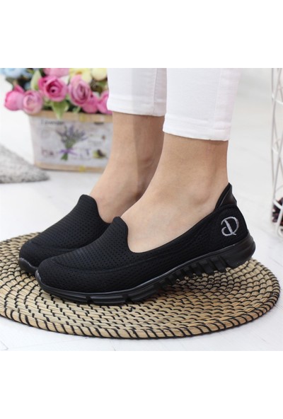 Nesil Shoes 801 Siyah Faylon Taban Hafif Esnek Kadın Yürüyüş Ayakkabısı Nesil Shoes 801 Siyah Faylon Taban Hafif Esnek Kadın Yürüyüş Ayakkabısı
