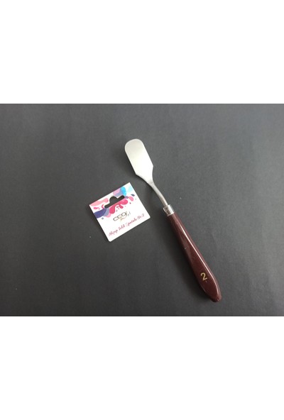 Ceo Art Ceoart Ahşap Tekli Spatula No:2 Ceo Art Ceoart Ahşap Tekli Spatula No:2