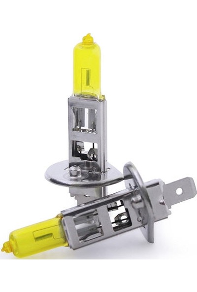 Flösher 12V H1 Süper Sarı Işık Civciv Sarısı Limon Sarısı Ampul Flösher 12V H1 Süper Sarı Işık Civciv Sarısı Limon Sarısı Ampul